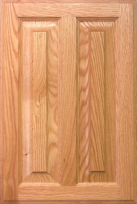 Lincoln Cabinet Door - Two-Panel Design with Roman Ogee Detail